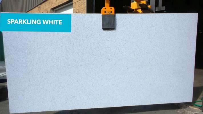 SPARKLING WHITE QUARTZ – Absolute Kitchen & Granite