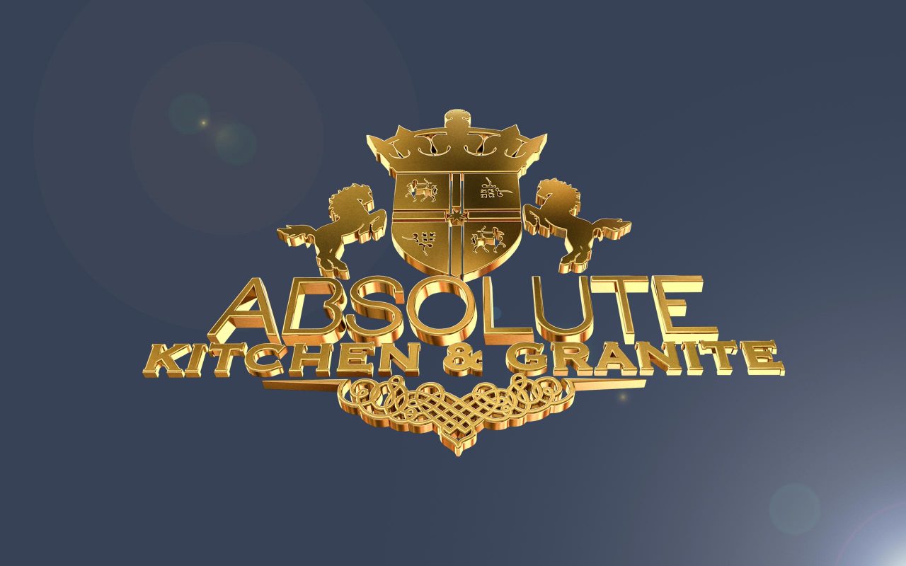 3D logo marble bacground 2 – Absolute Kitchen & Granite