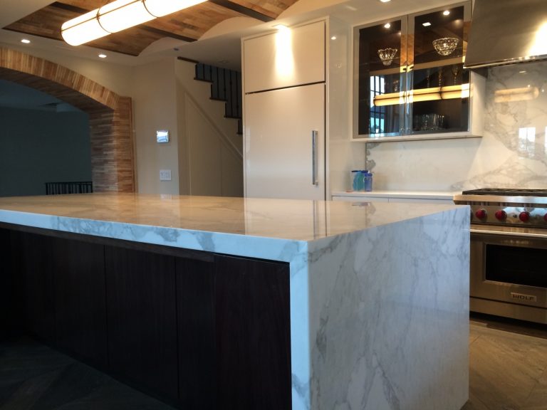 Calacatta Evo Marble Kitchen – Absolute Kitchen & Granite