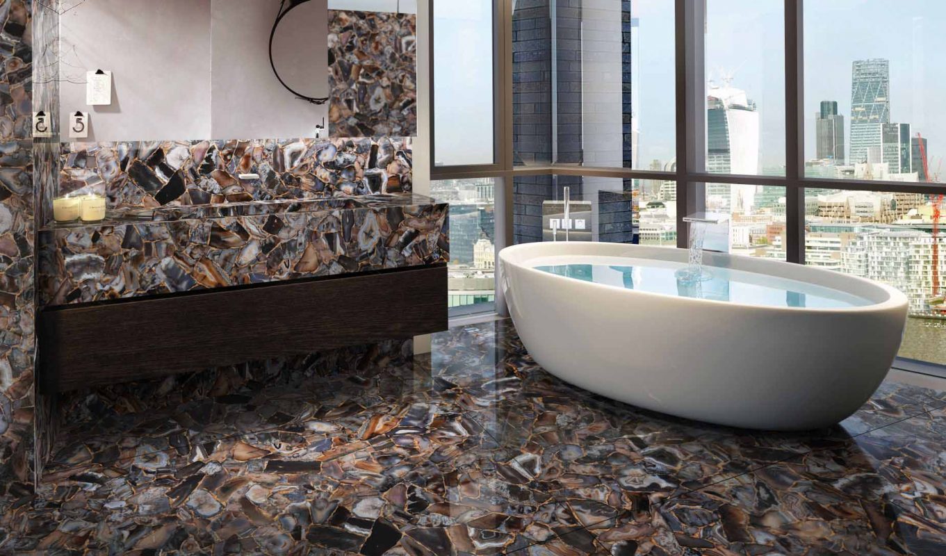 Agate Umbra With Gold – Absolute Kitchen & Granite